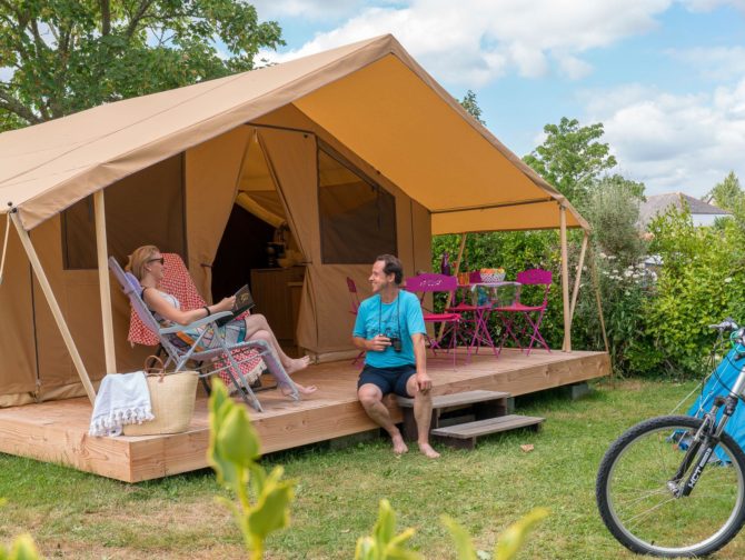 Les emplacements et hébergements | Camping du Letty | 4 étoiles à Bénodet