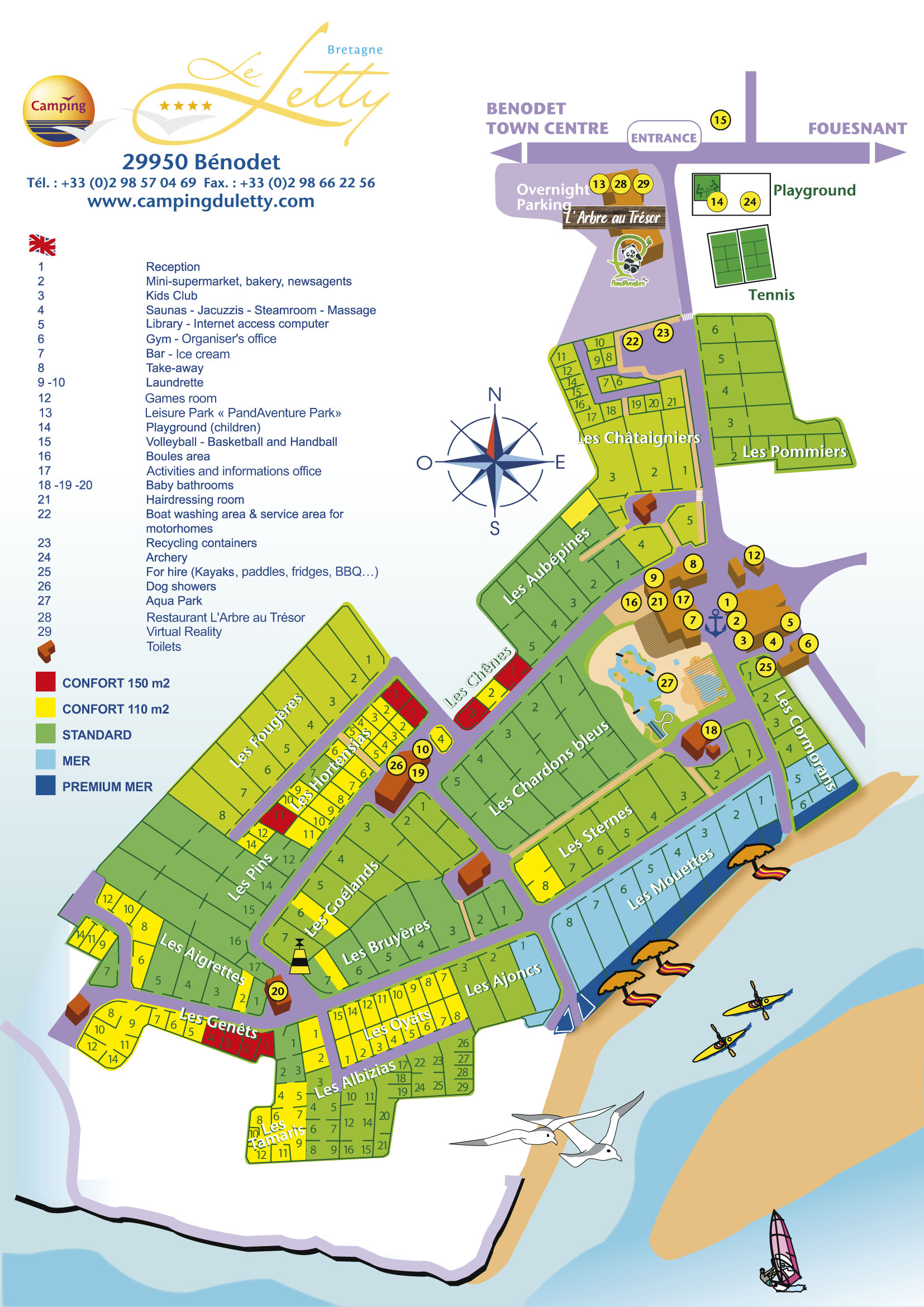 Bénodet campsite | Le Letty | 4-star by the sea in Brittany